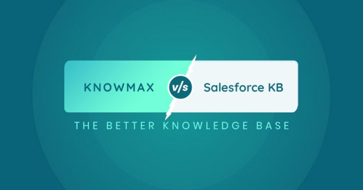 Best Salesforce Knowledge Base Alternative 2024 | Knowmax