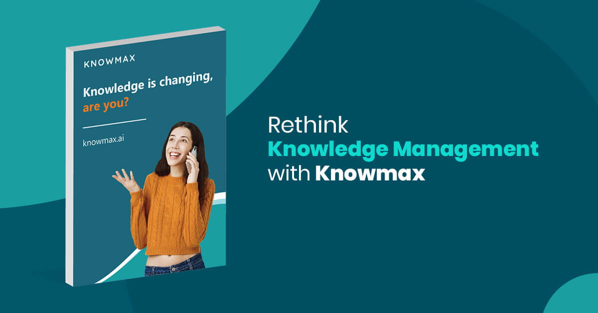 KM Brochure 2025: Rethink Knowledge Management With Knowmax